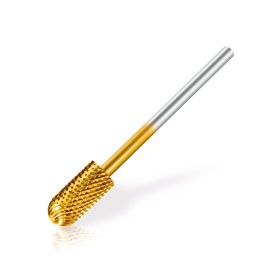 Promed Carbide Titanium Bitje Ronde Cilinder Goud 6mm/12mm