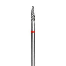 Staleks Pro Carbide Bitje Cone Rood Fijn 2.3mm/8mm